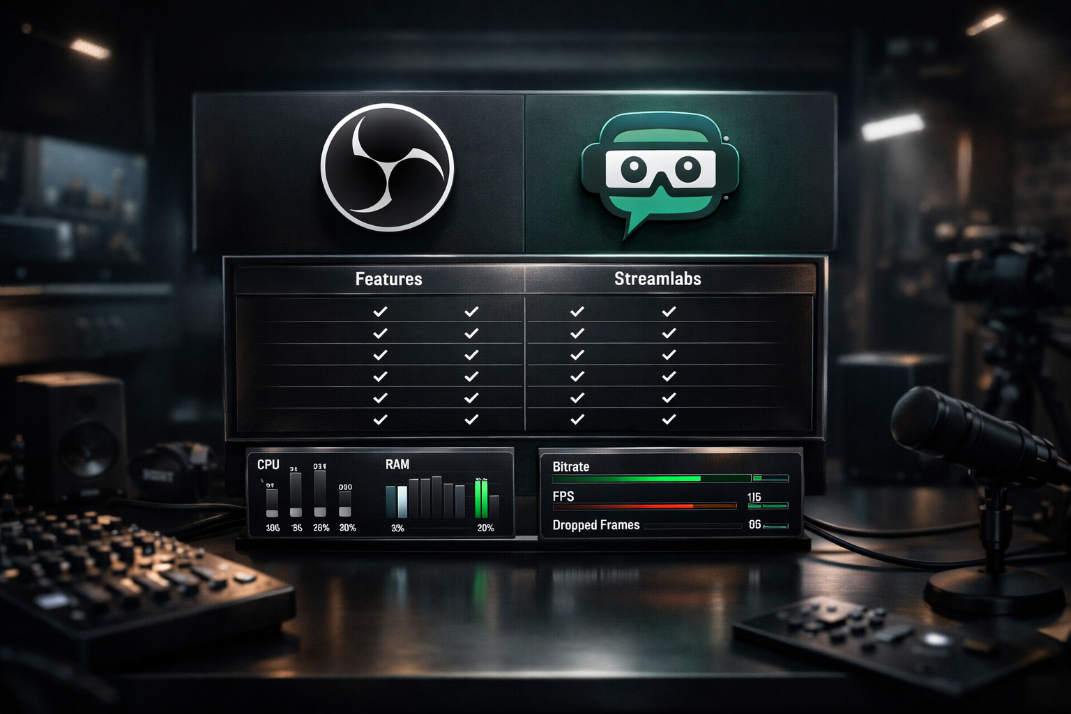 OBS Studio Live Streaming 2026: OBS vs Streamlabs
